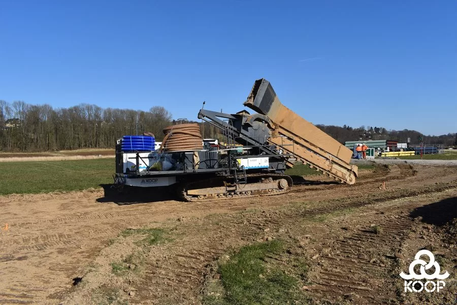 Aanleg nieuwe aardgastransportleiding | Koop Bronbemaling